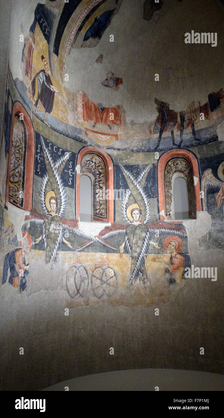 Apse of Santa Maria d'Àneu, Romanesque apse of the church of Santa ...