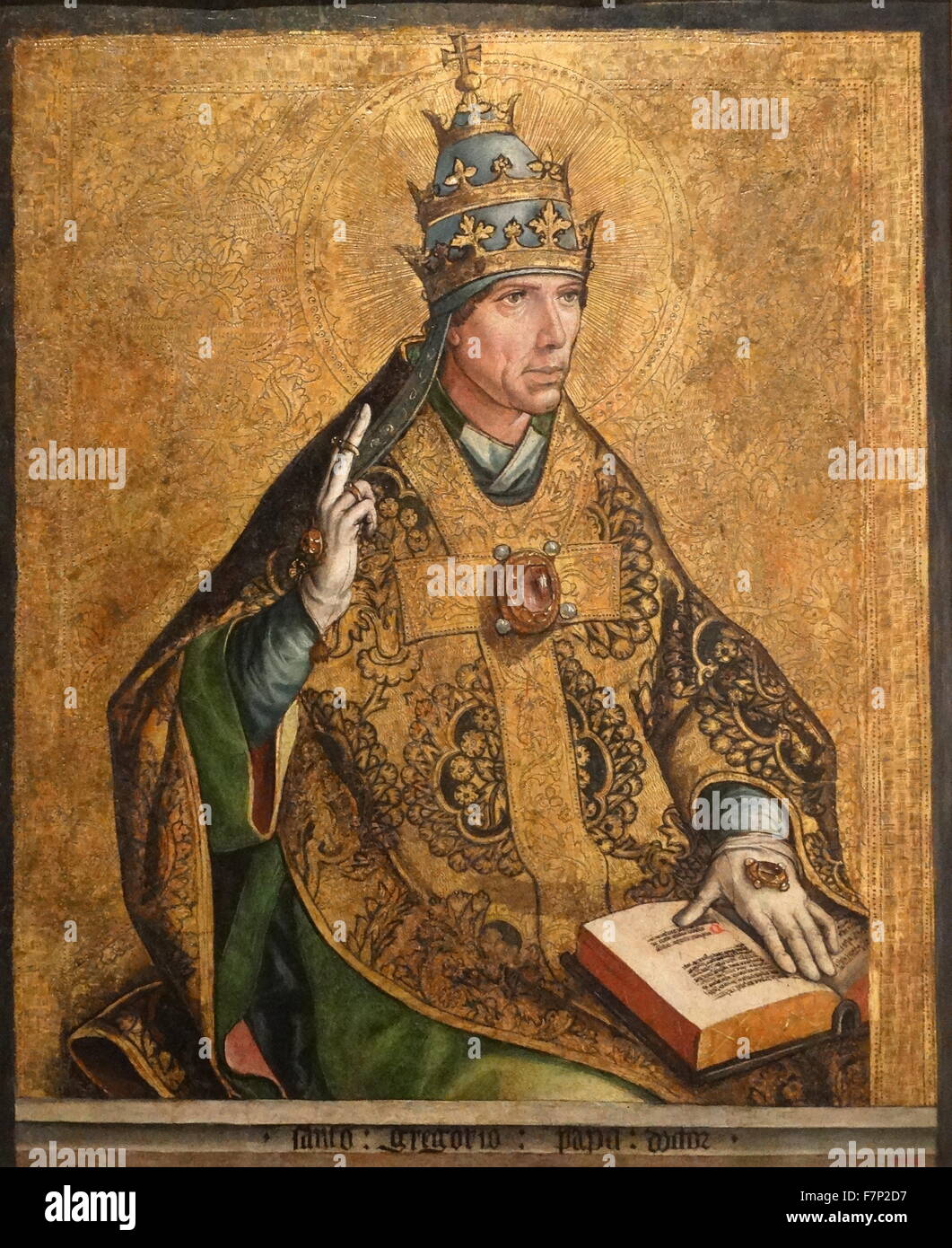 Portrait Of Pope Gregory I 540 604 Known As Saint Gregory The Great Portrait Of Pope Gregory I 540 604 Known As Saint Gregory The Great