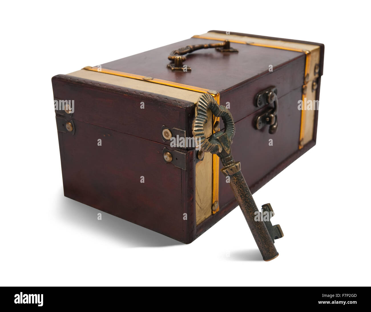 Key treasure chest hi-res stock photography and images - Alamy