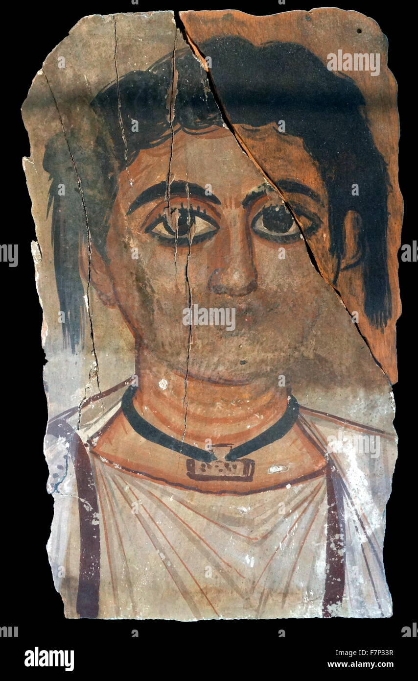 Egyptian roman coffin portraits hi-res stock photography and images - Alamy