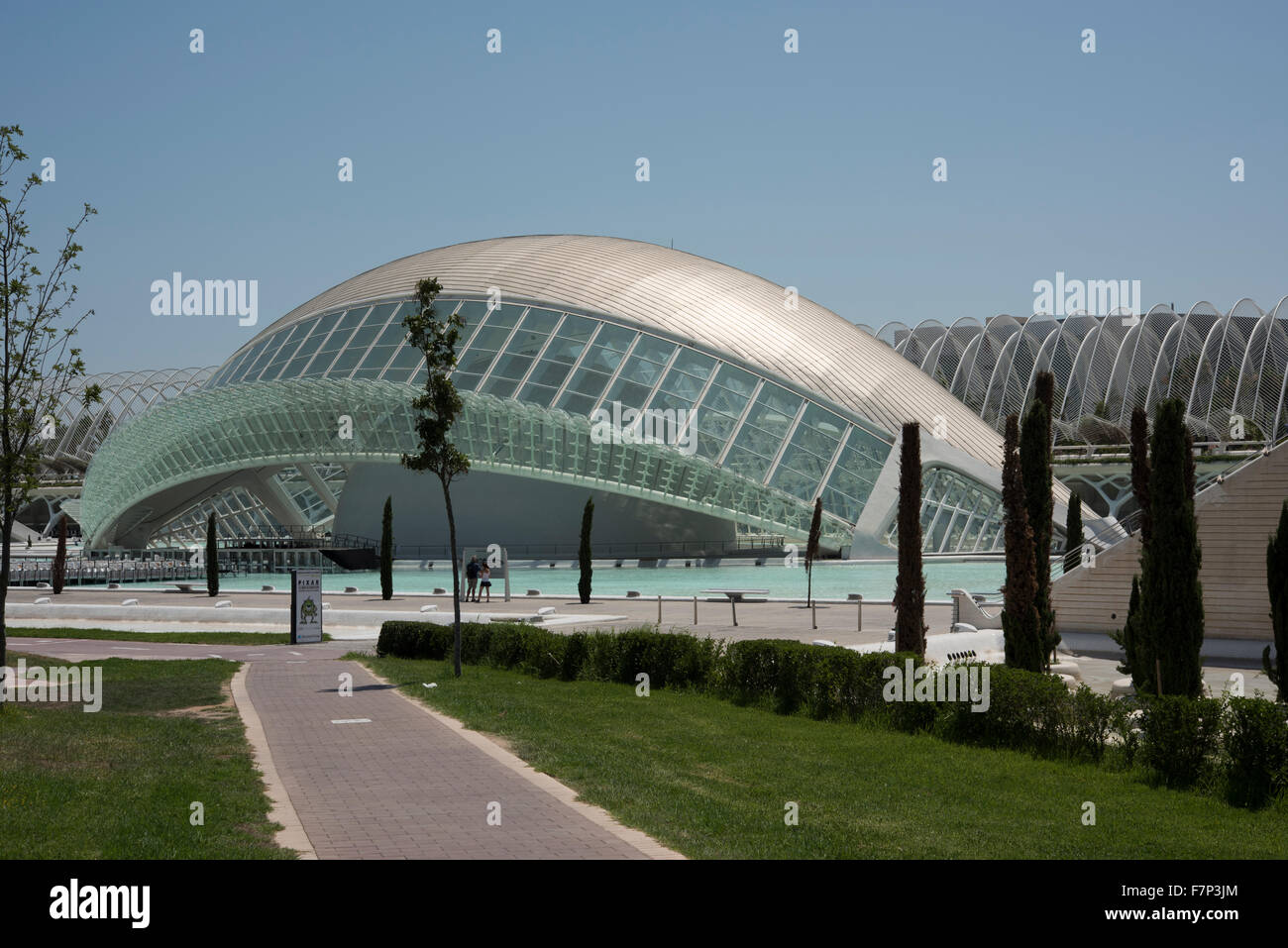 L'Hemisfèric, Valencia, Spain Stock Photo - Alamy