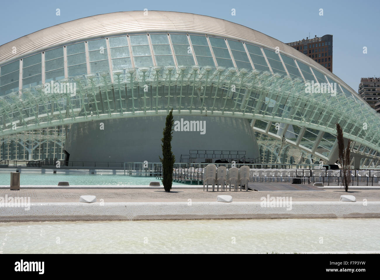 L'Hemisfèric, Valencia, Spain Stock Photo - Alamy
