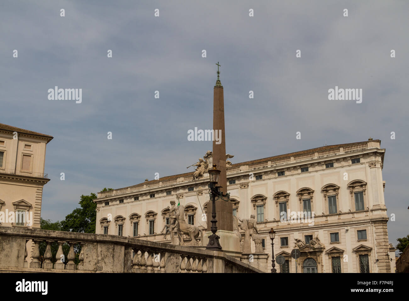 Rome, the Consulta building in Quirinale square Stock Photo - Alamy