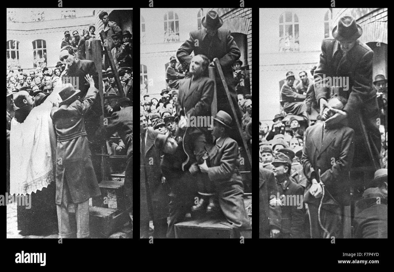 Photograph of Hungarian Prime Minister Ferenc Szalasi receiving the ...