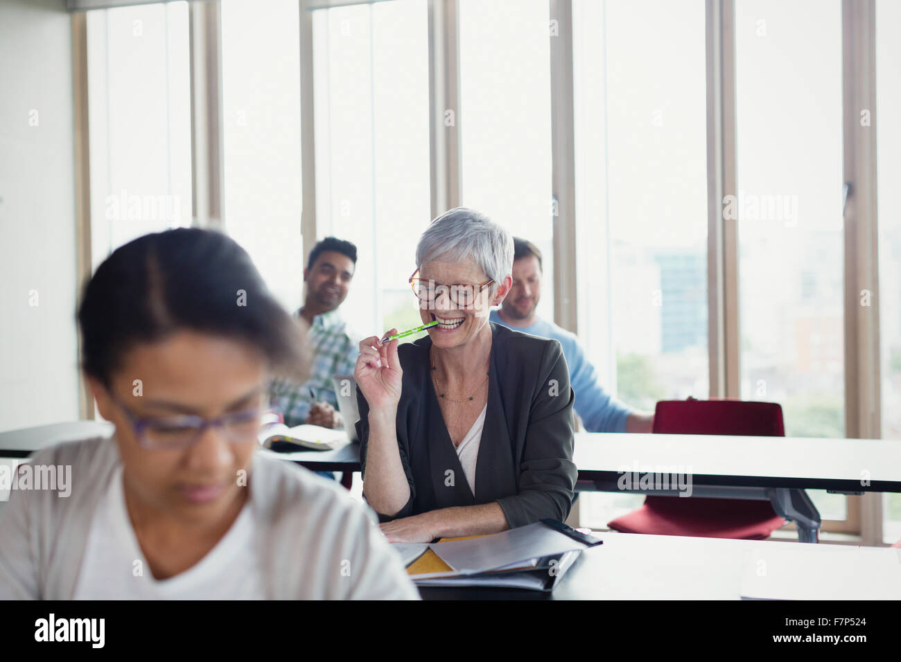 Adult classroom hi-res stock photography and images - Alamy