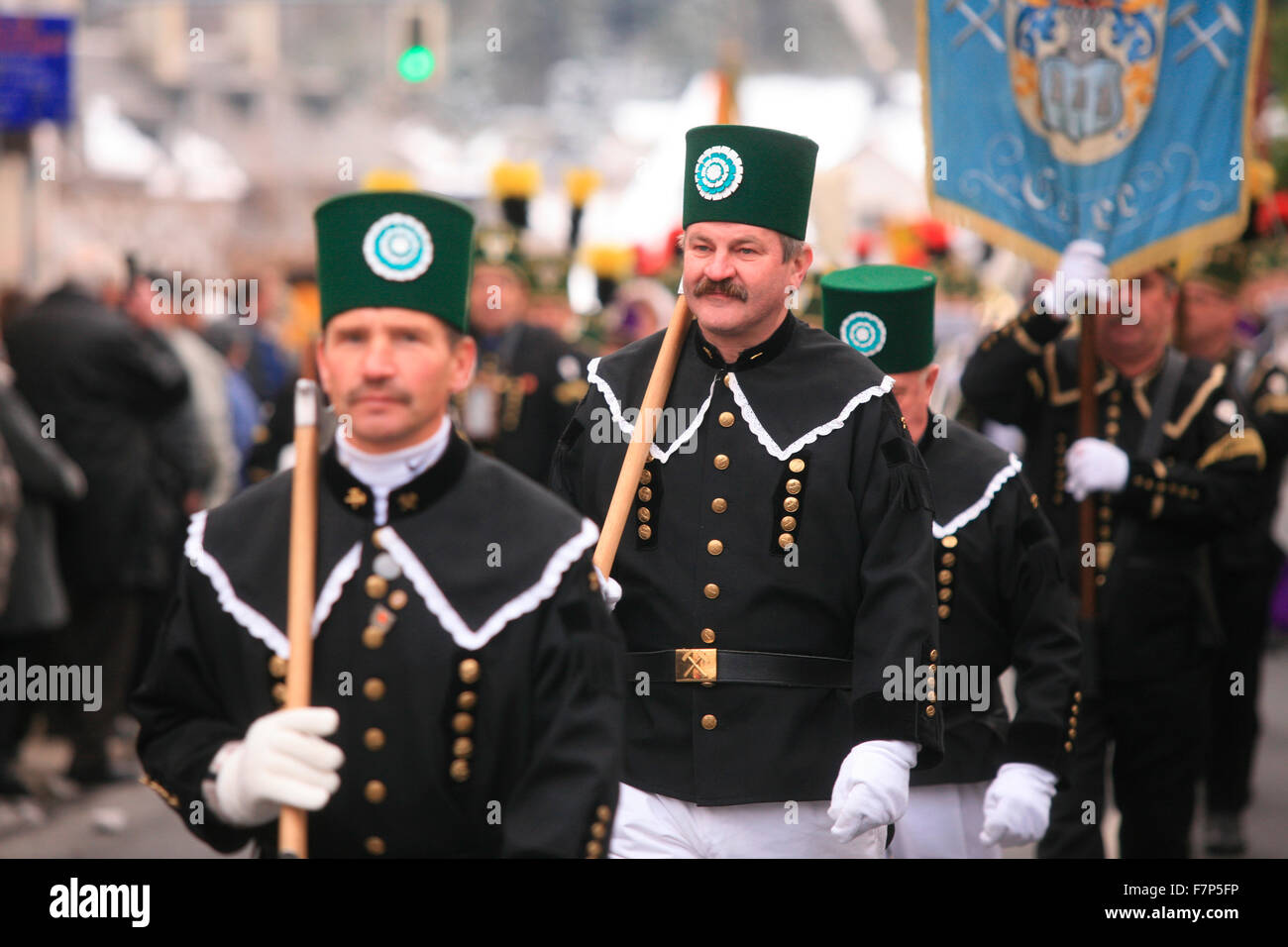 Europa, Deutschland, Sachsen, Erzgebirge, Thum, Bergparade | Europe ...