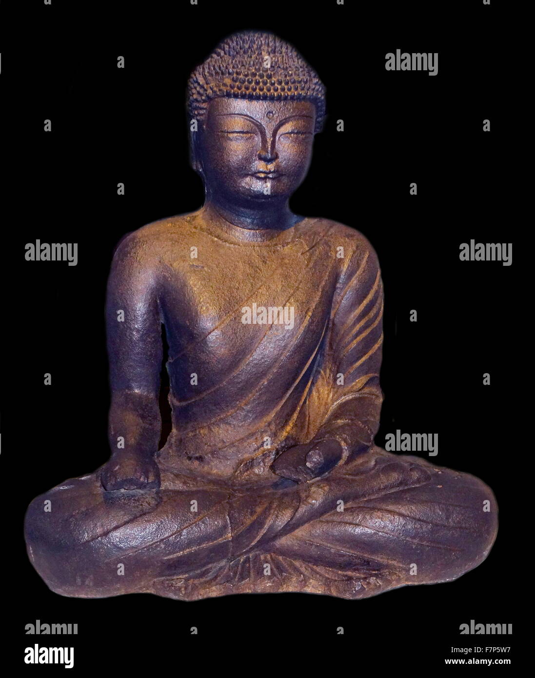 Iron buddha statue from goryeo hi-res stock photography and images - Alamy
