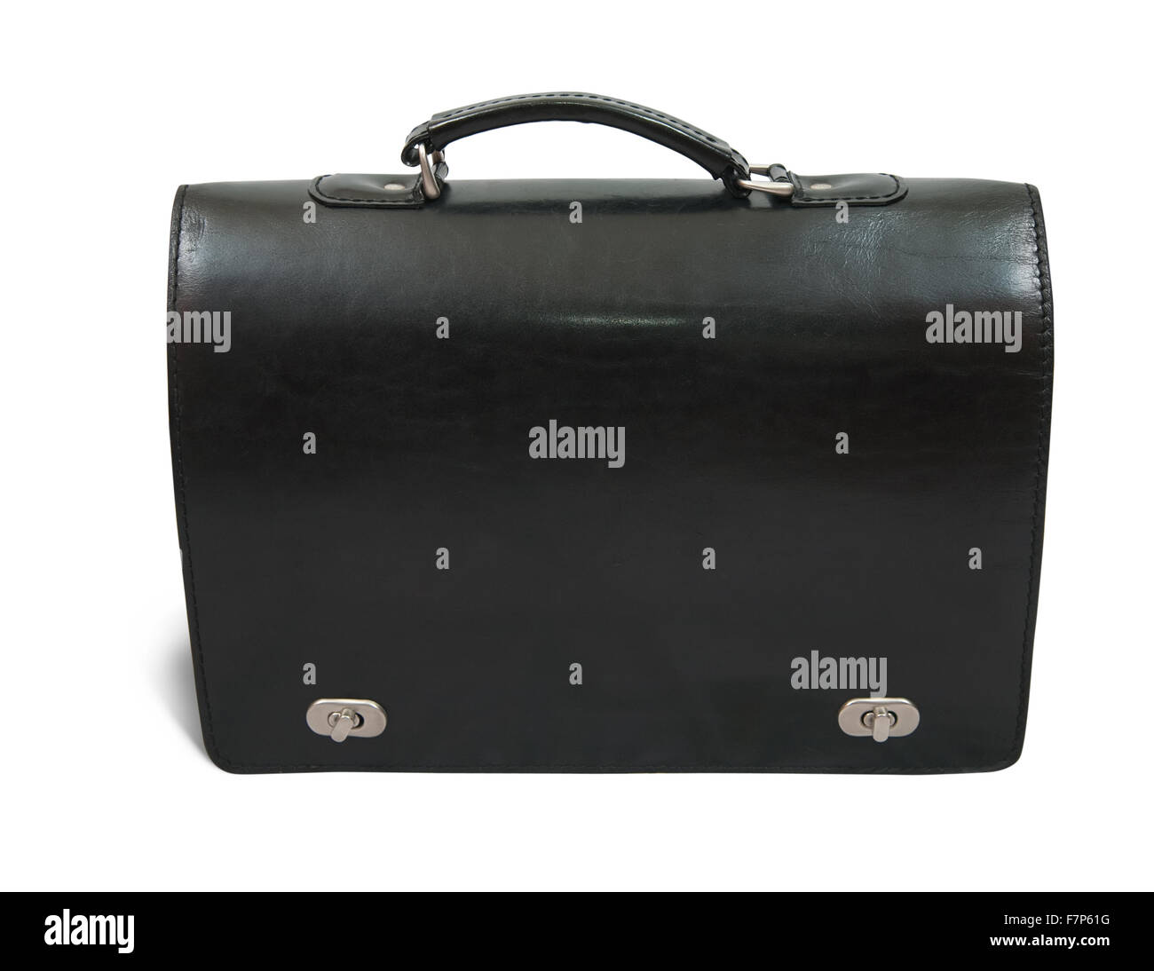 Business brief case isolated on white background Stock Photo - Alamy