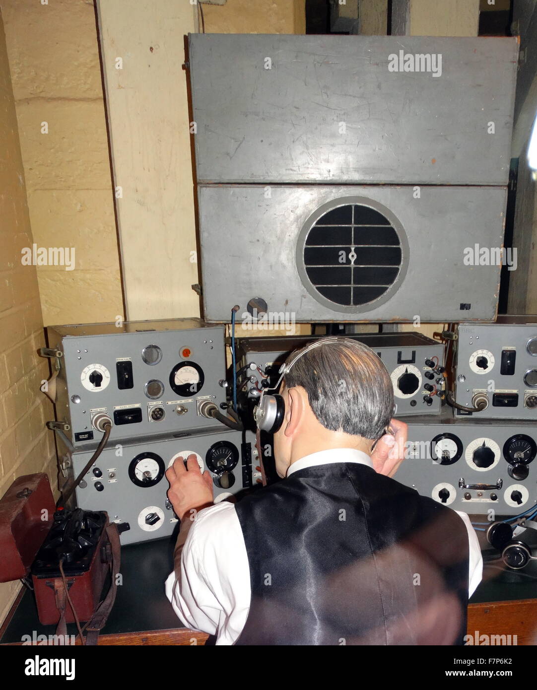 Cabinet war rooms in london during worldf war II 1941 Stock Photo - Alamy