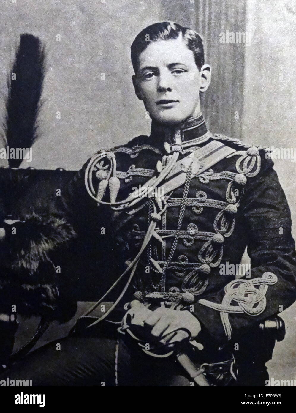 Sir Winston Churchill, (30 November 1874 – 24 January 1965) as an ...