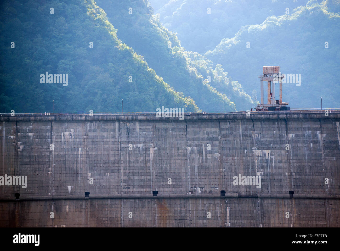 Inguri Dam hydroelectric dam on the Inguri River in Georgia Stock Photo ...