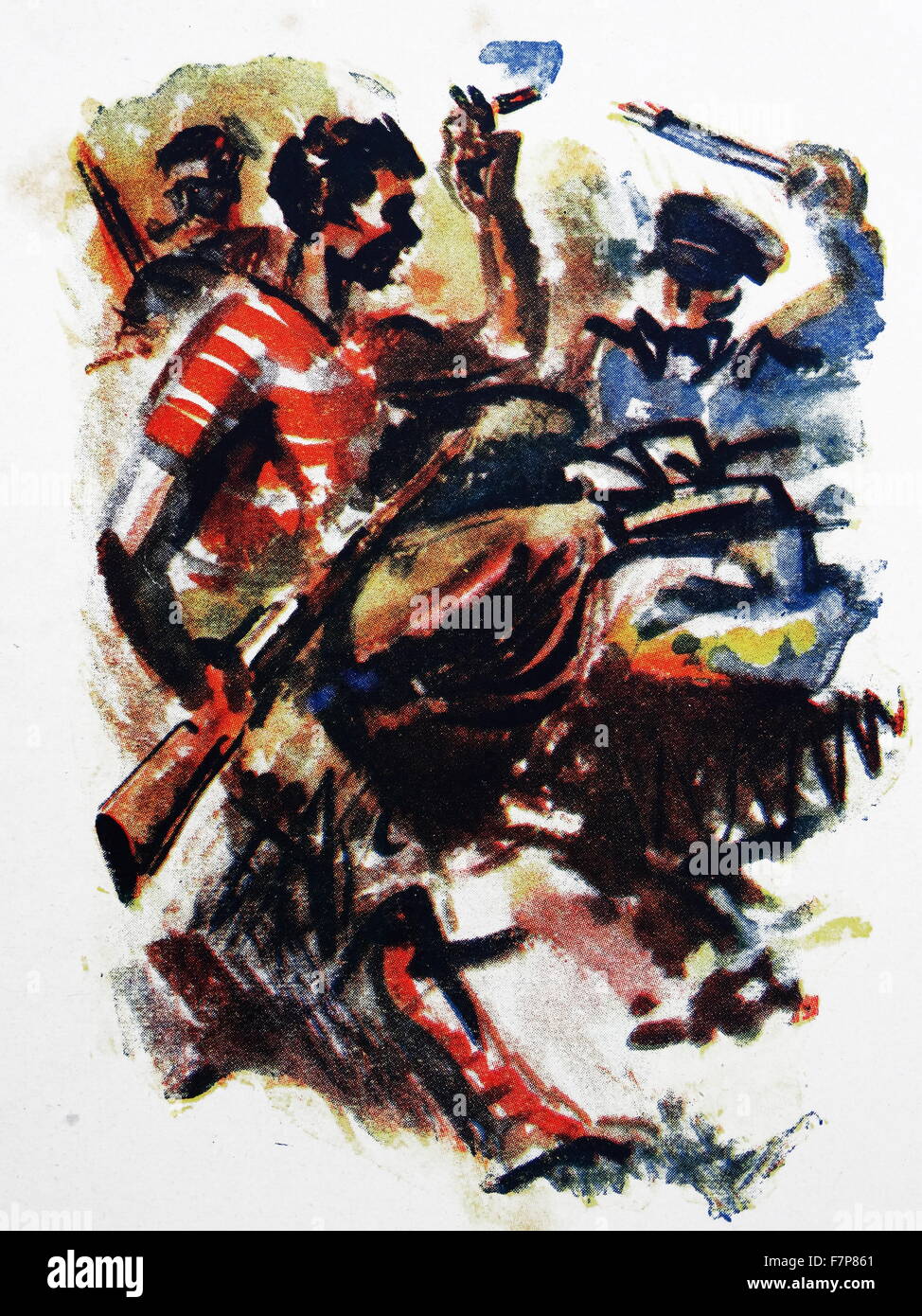 The spanish civil war communist history historical archive archival hi ...