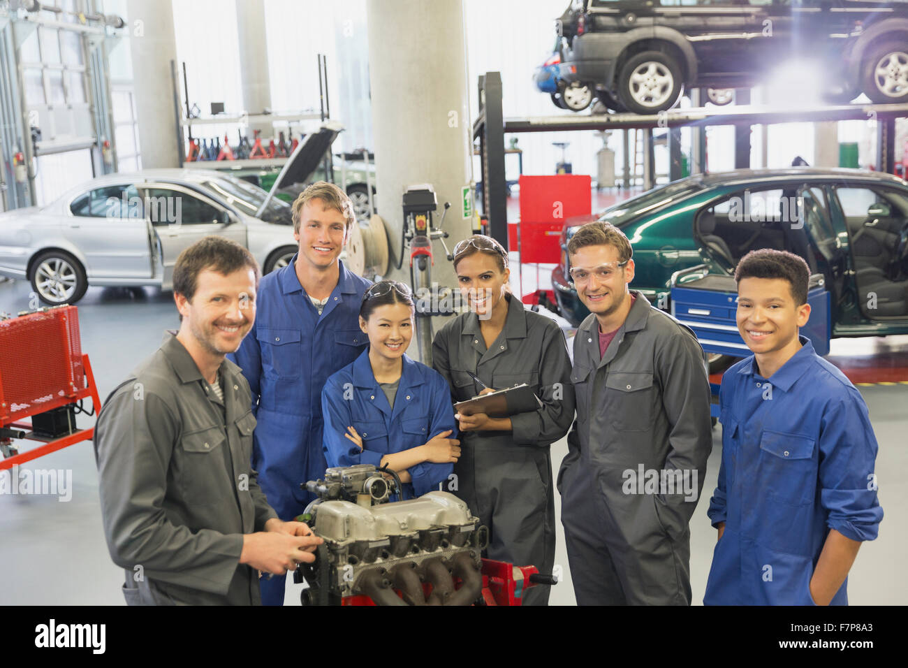 Car mechanics portrait hi-res stock photography and images - Alamy