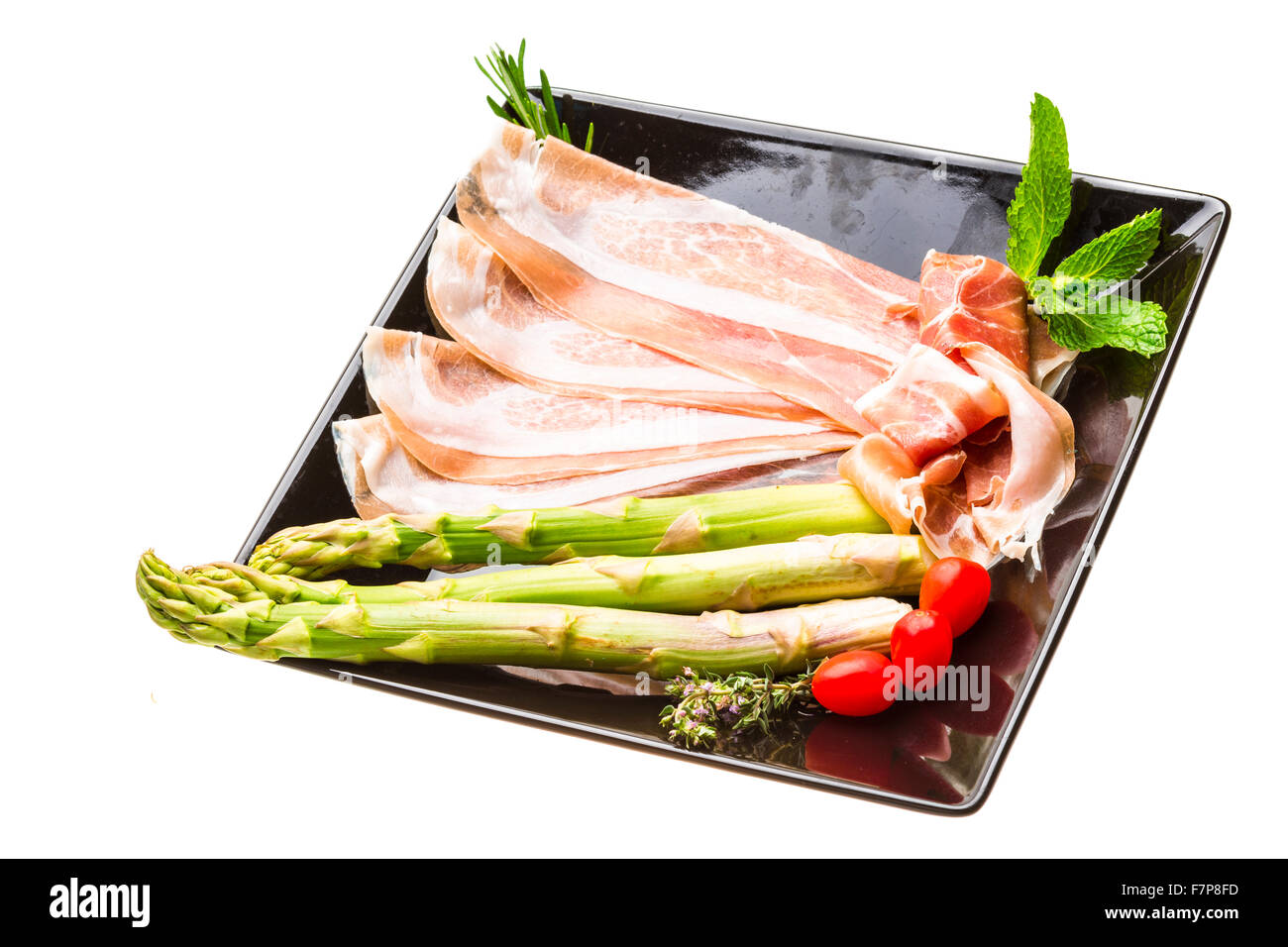 Spanish ham - Hamon Stock Photo - Alamy