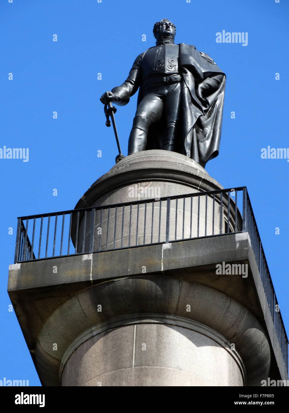statue of the Duke of York, by Sir Richard Westmacott on top of the ...