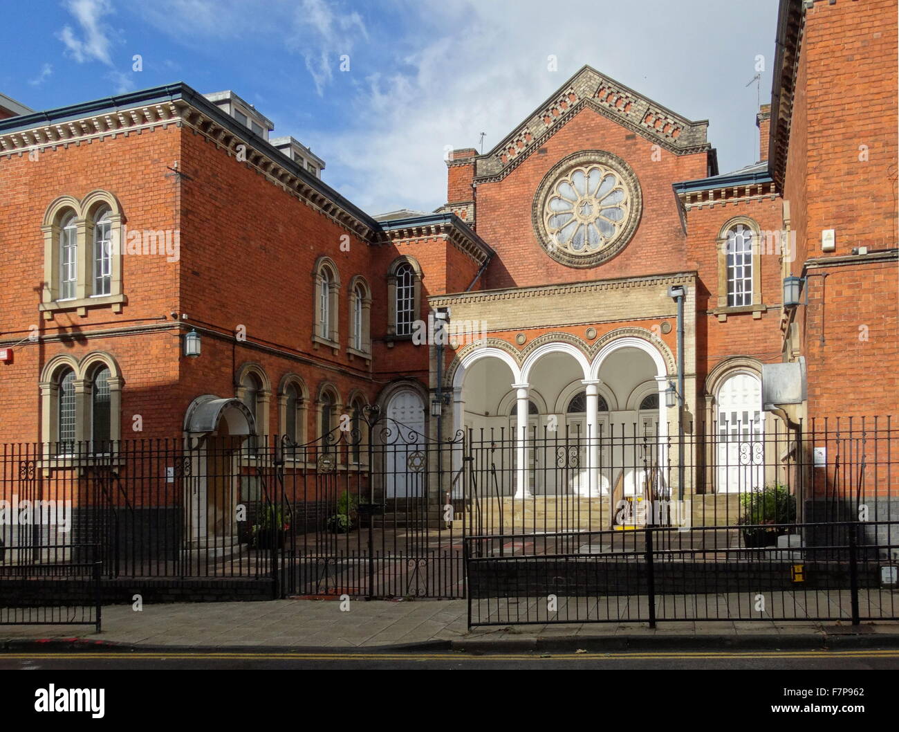 The Birmingham Hebrew Congregation (Singers Hill) Synagogue, in central ...