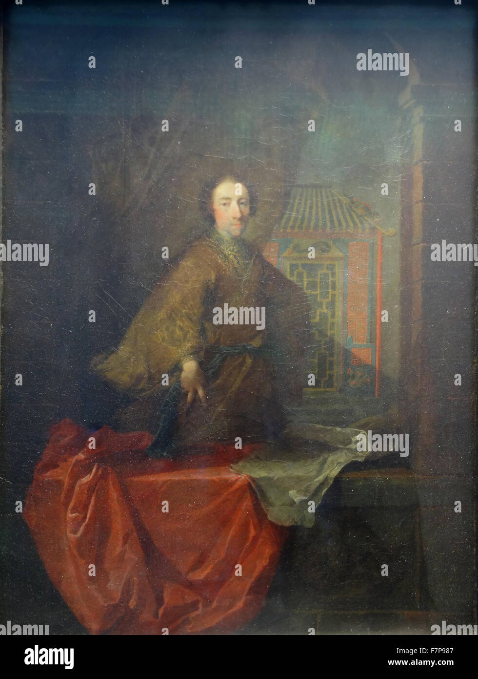 Portrait richard bateman levrac tournieres french painter artist art ...