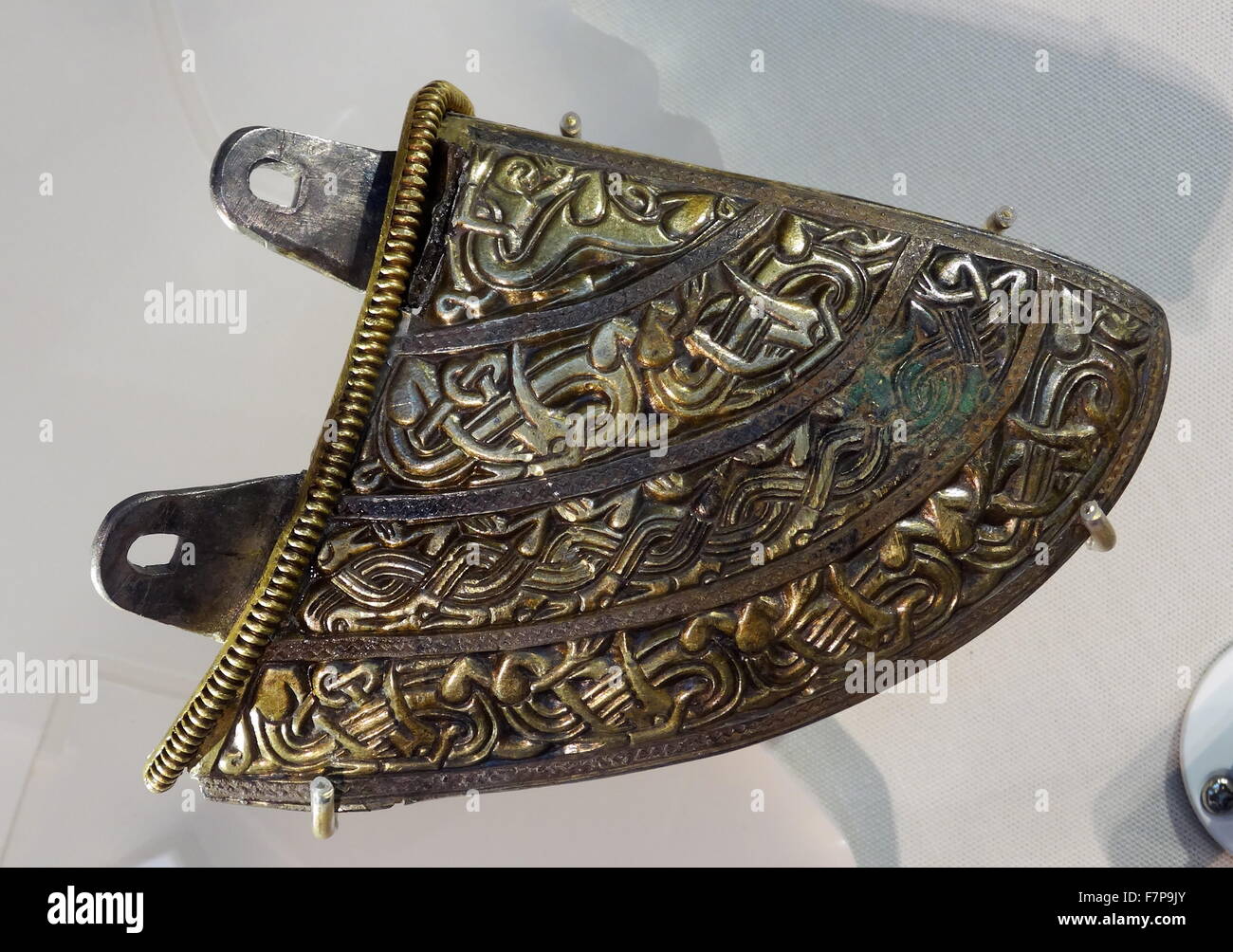Staffordshire Hoard Of Anglo Saxon Gold High Resolution Stock ...