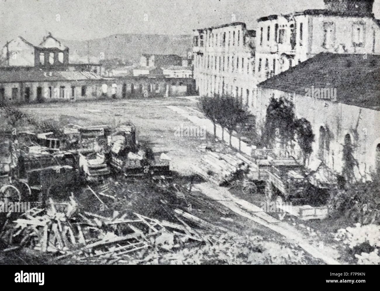 Ruined in spanish civil war hi-res stock photography and images - Alamy