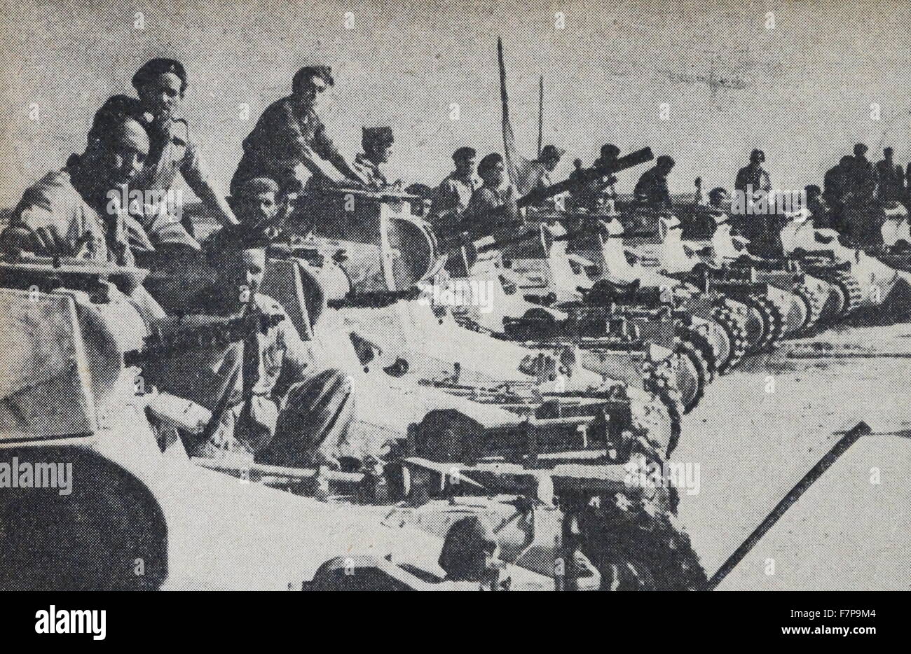 Nationalist Army Tanks, in the Spanish Civil War Stock Photo - Alamy