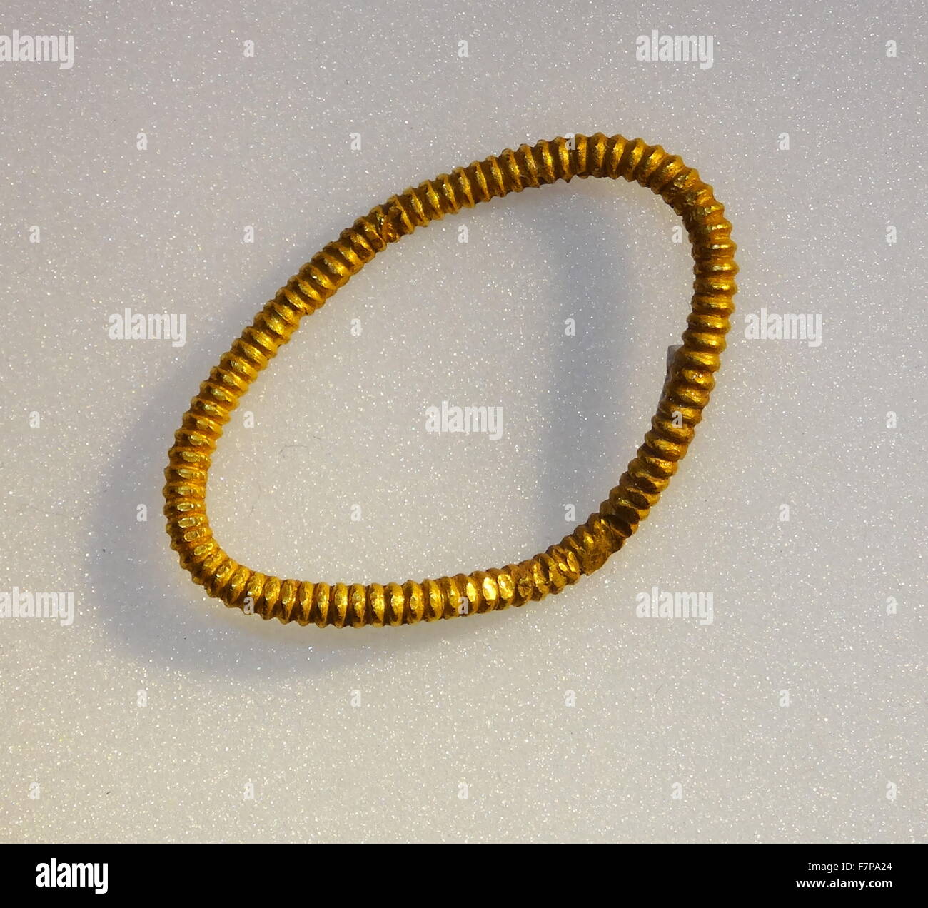 Artefact from the Staffordshire Hoard of Anglo-Saxon gold and silver ...