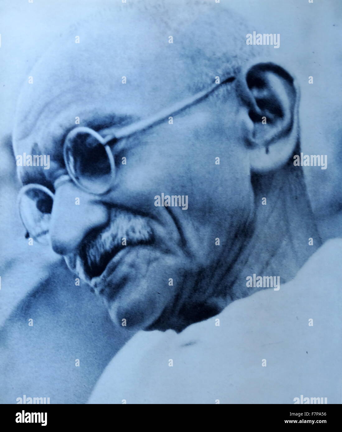 Mohandas Karamchand Gandhi (1869 – 1948), the preeminent leader of the ...