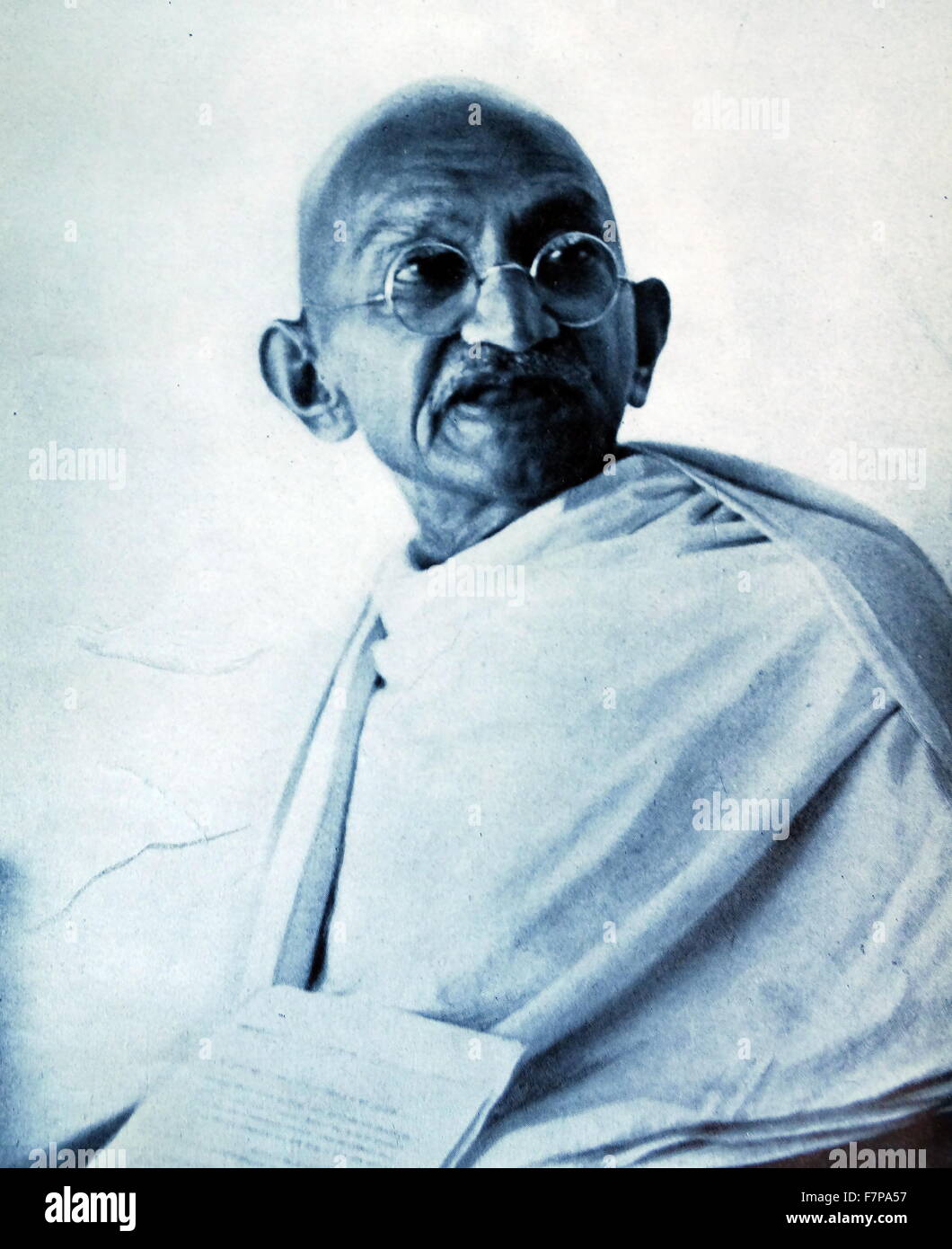 Mohandas Karamchand Gandhi (1869 – 1948), the preeminent leader of the ...