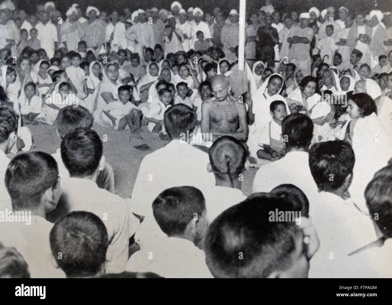 Mohandas Karamchand Gandhi (1869 – 1948), the preeminent leader of the ...