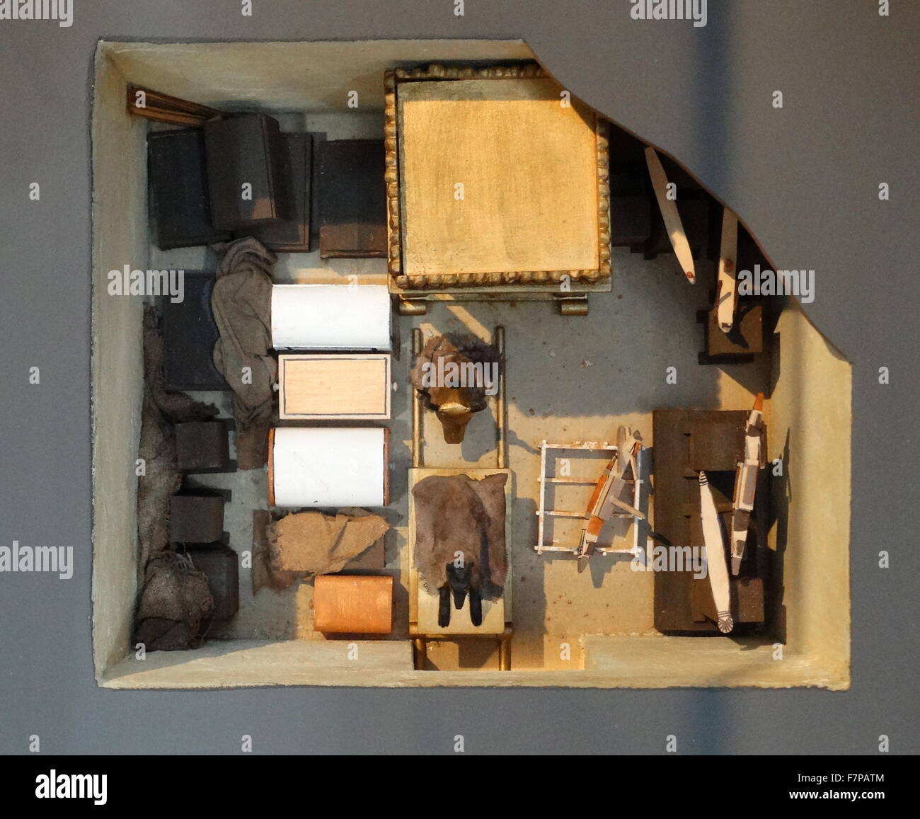 Reconstruction of the Tomb of Tutankhamun, Egyptian pharaoh of the 18th ...