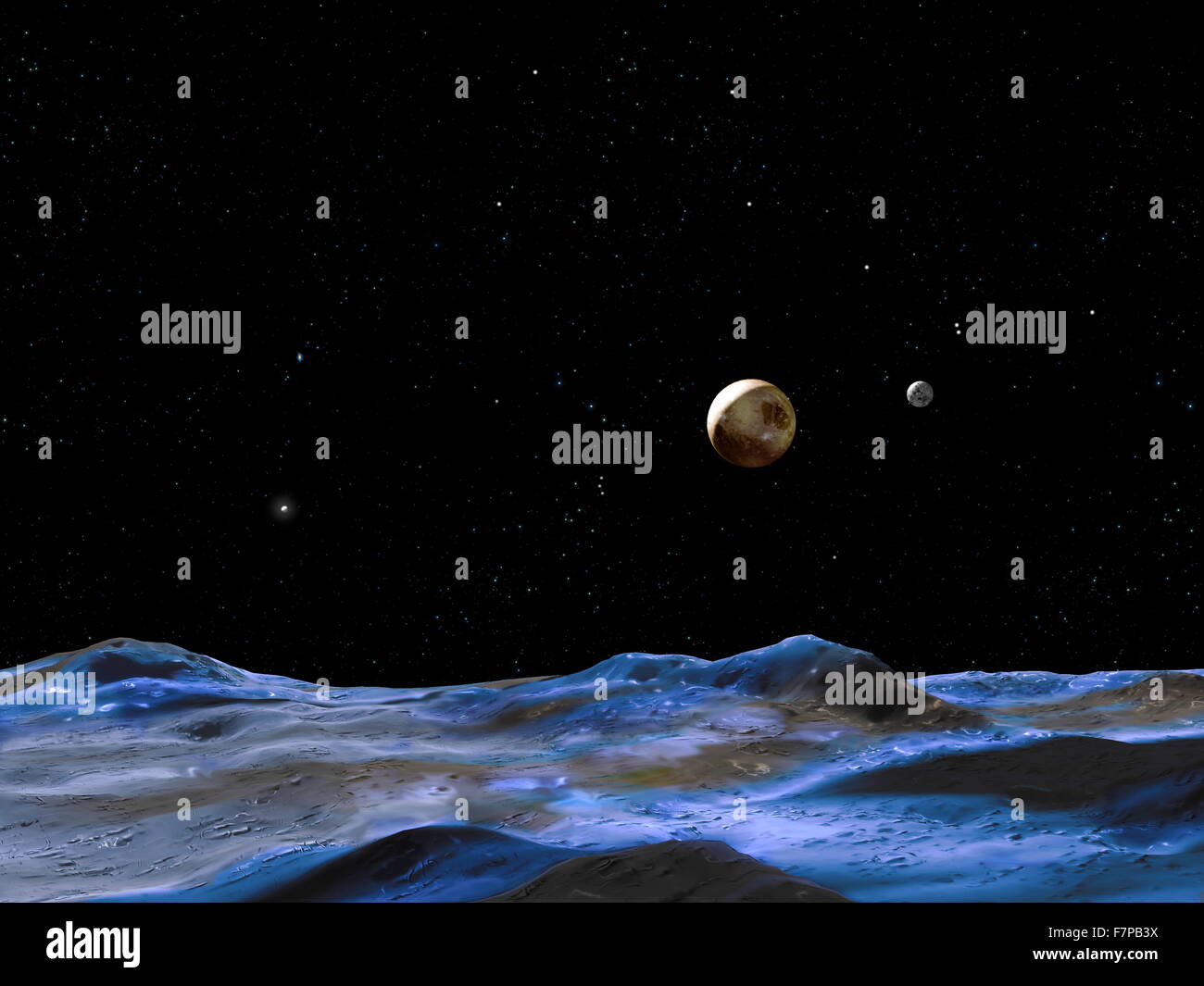 Solar system pluto hi-res stock photography and images - Alamy