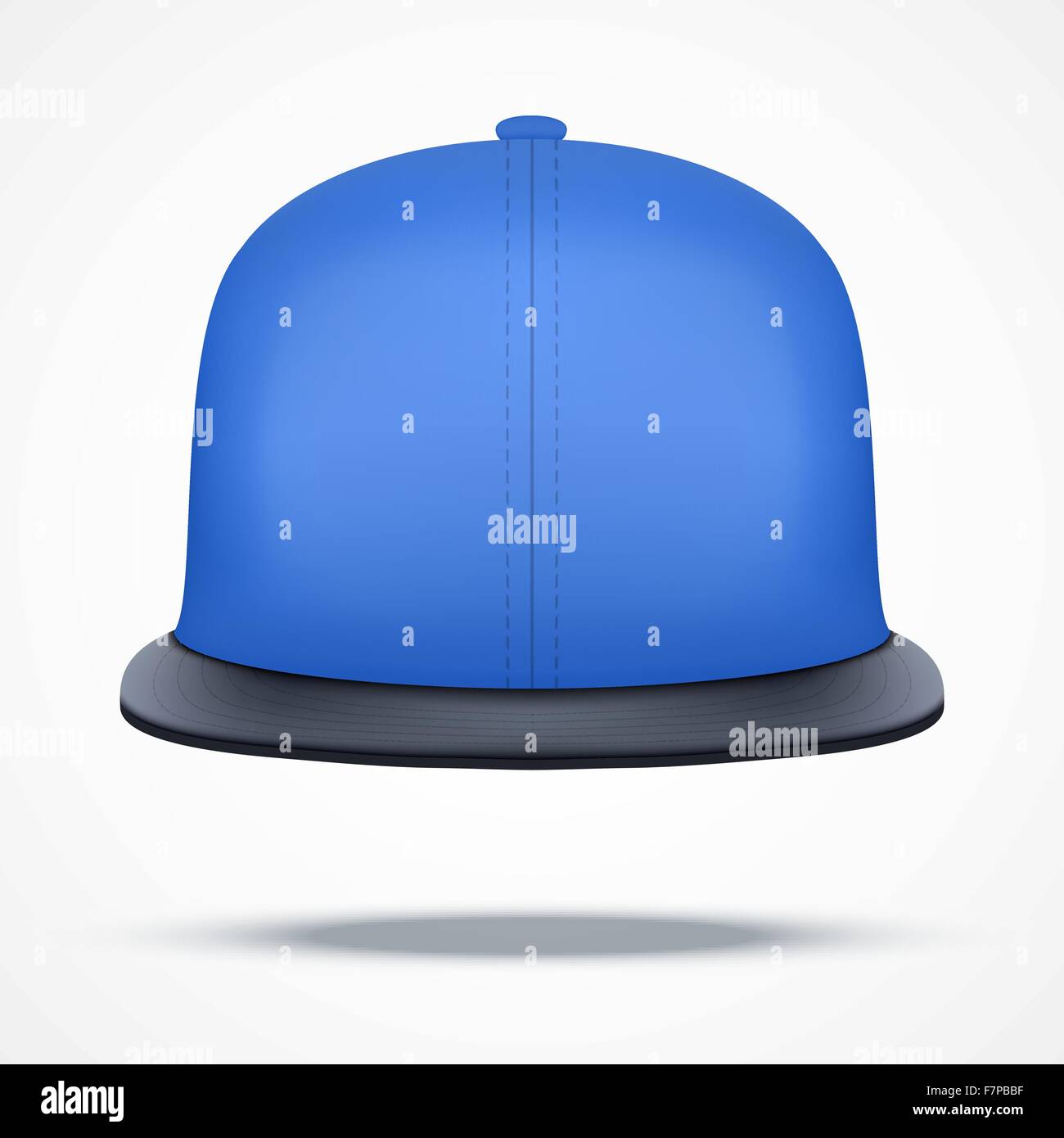 Layout of blue rap cap Stock Vector Image & Art - Alamy