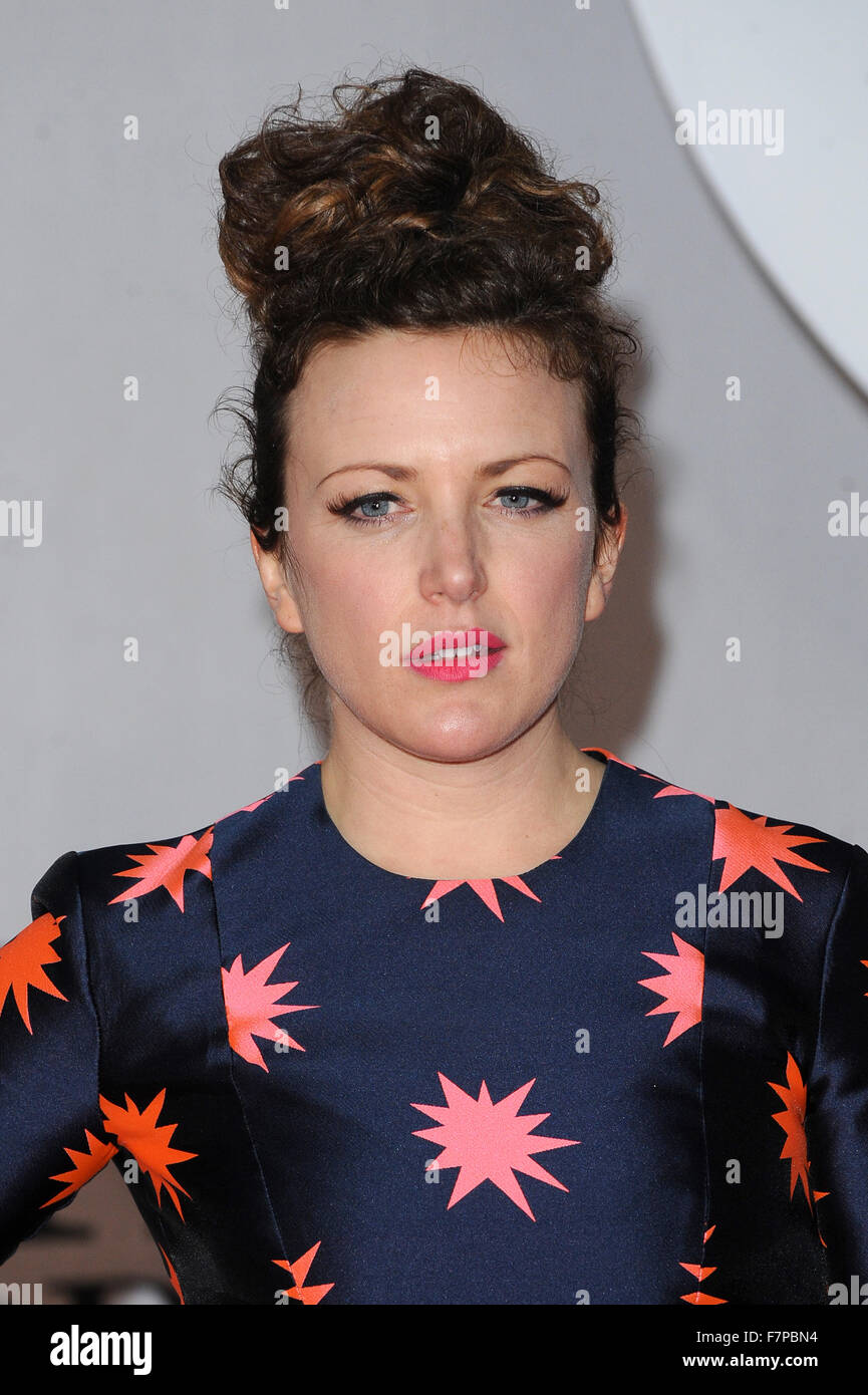 London. UK. Annie Mac at the The BRIT Awards with MasterCard 2014 Red ...