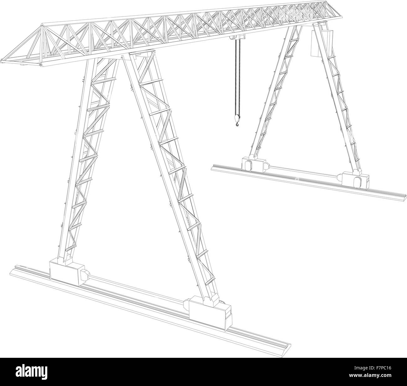 Gantry Stock Vector Images - Alamy