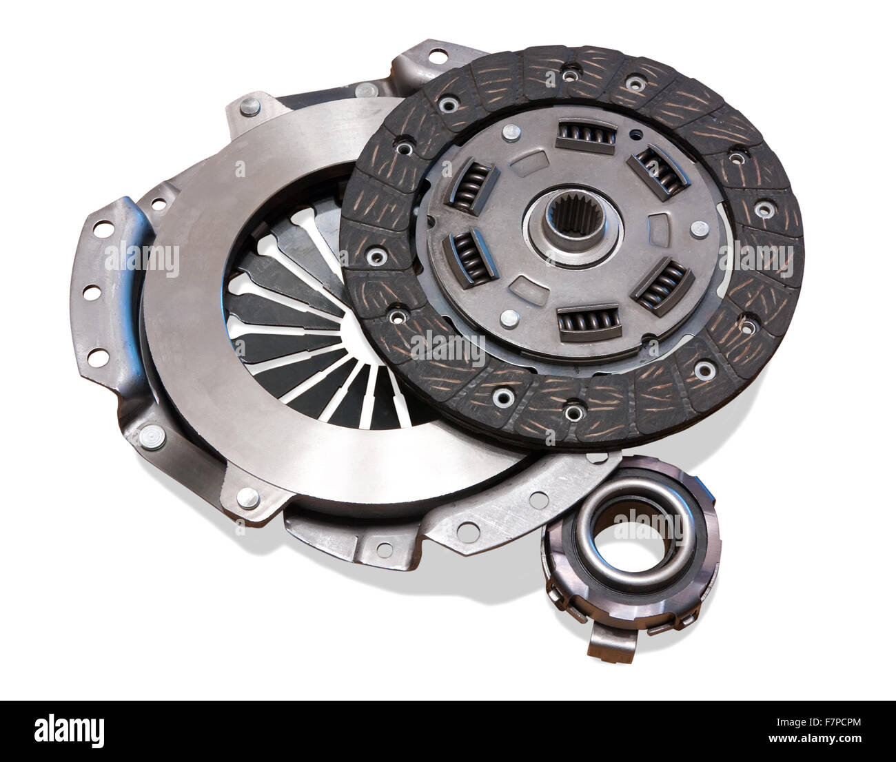 automobile clutch. Isolated on white with clipping path Stock Photo - Alamy