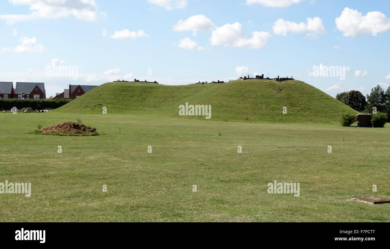 A disused bunker at RAF Upper Heyford, a Royal Air Force station ...