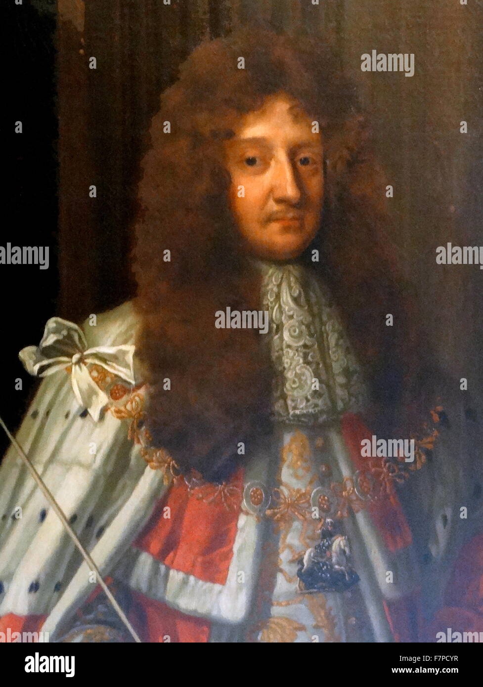 Portrait of John Wilmot, 2nd Earl of Rochester (1647-1680) English poet ...