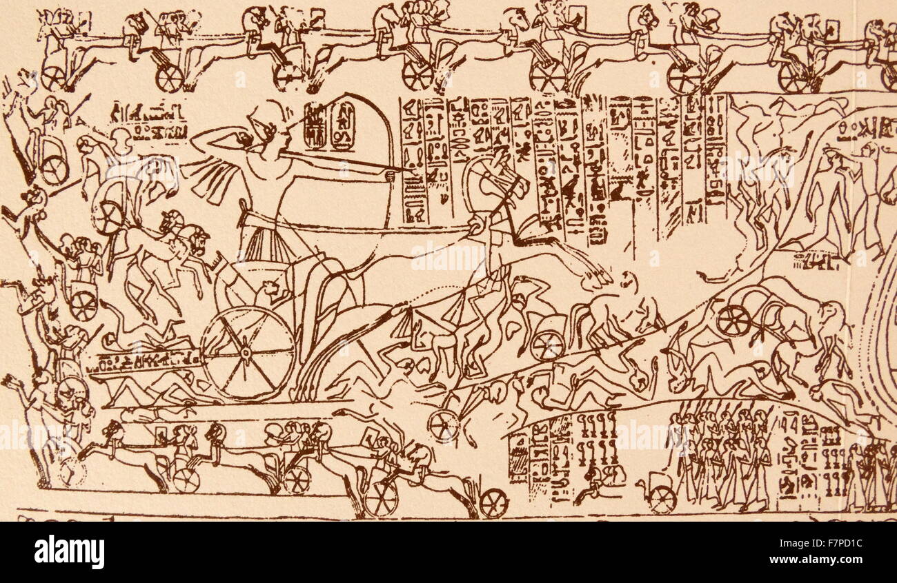 Egyptian chariot battle hi-res stock photography and images - Alamy