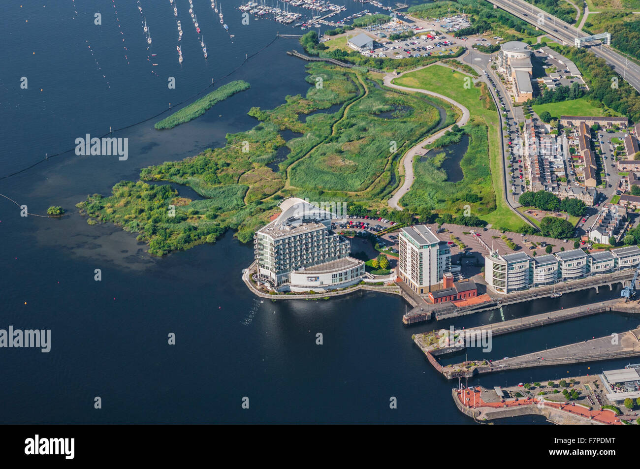 Central square cardiff aerial hi-res stock photography and images - Alamy