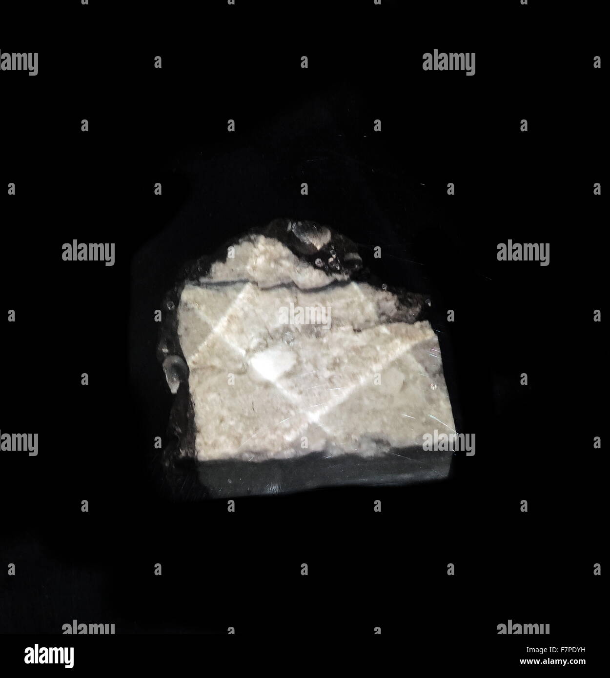 A piece of Moon Rock. Collected by the astronauts of the Apollo 16 ...