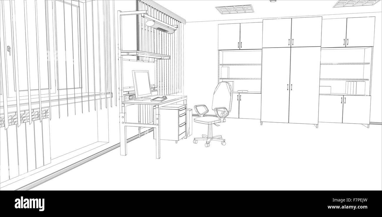 Architectural sketching Stock Vector Images - Alamy