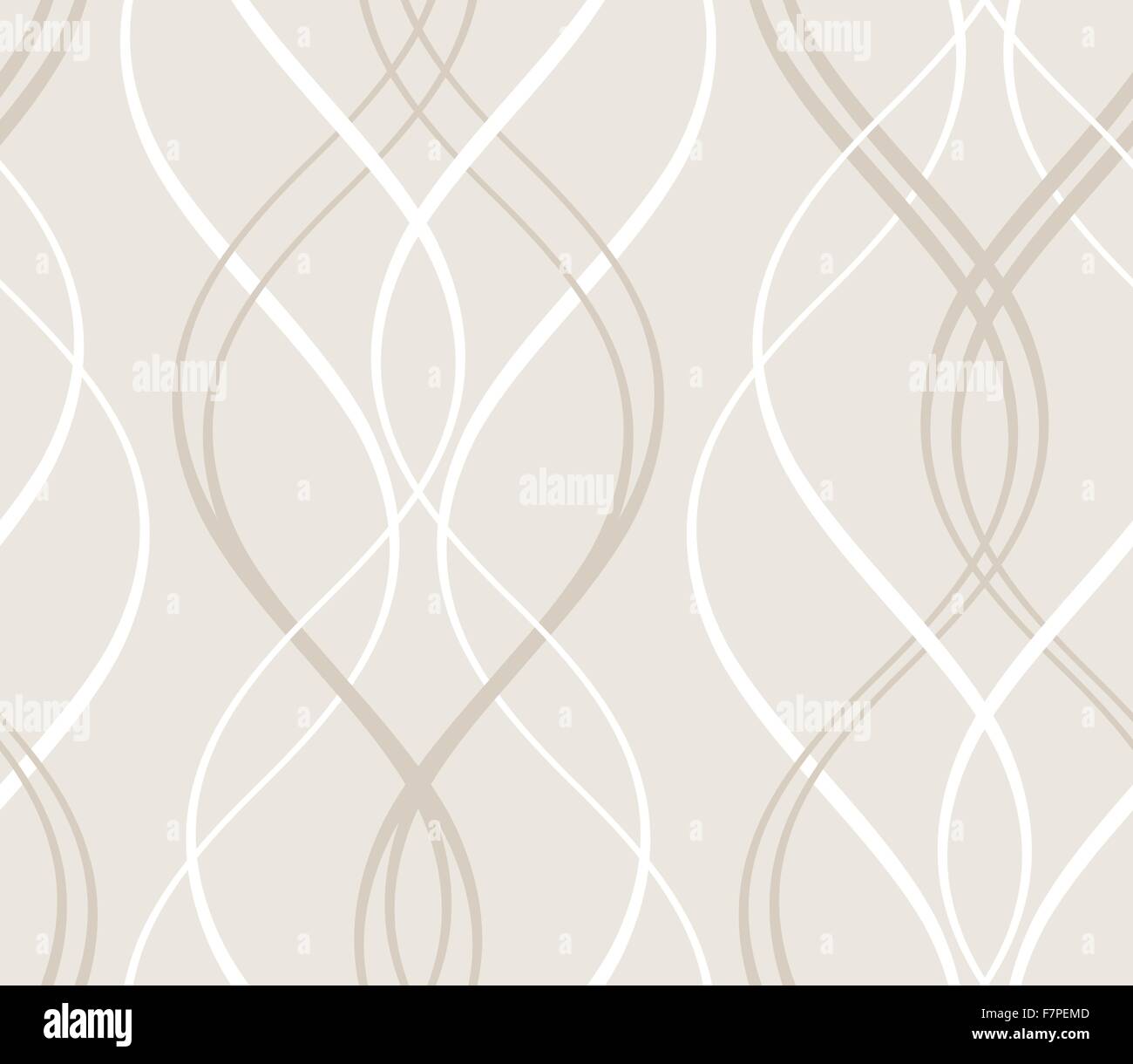 Abstract seamless geometric pattern with wavy lines Stock Vector Image ...