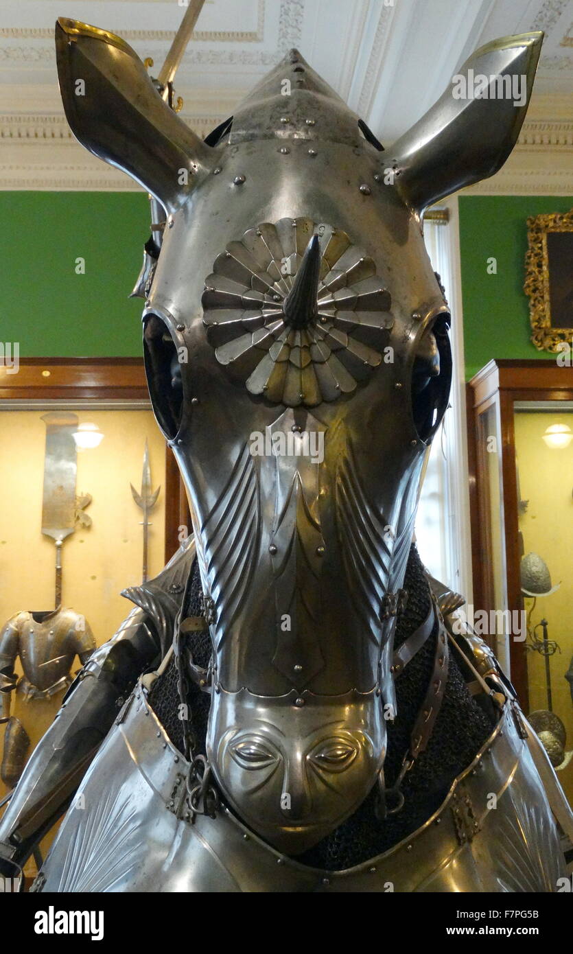 Horse Armour. One of only three complete horse armours, this is one of ...