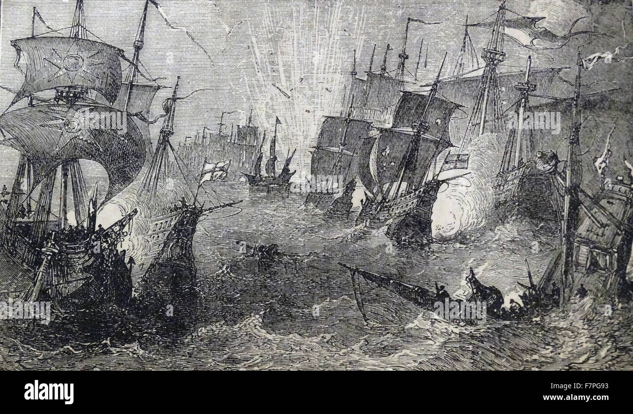 Spanish Armada or Great Armada, an unsuccessful attempted invasion of ...