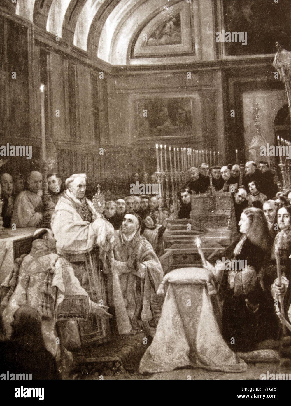 King Charles II (Carlos II) (1661 – 1700) last Habsburg ruler of Spain ...