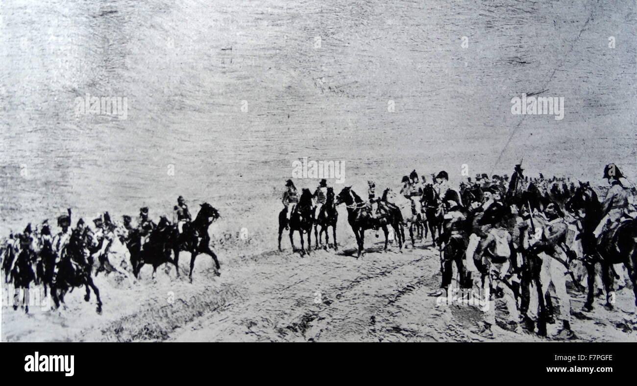 General Dupont surrenders the French army, army to the Spanish, at the ...