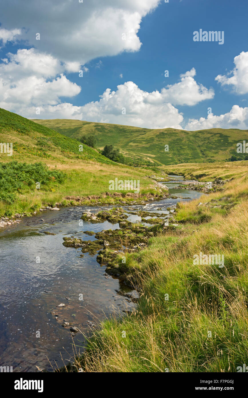 The River Coquet running around the base of The Knocks near Shillmoor ... The River Coquet running around the base of The Knocks near Shillmoor ...