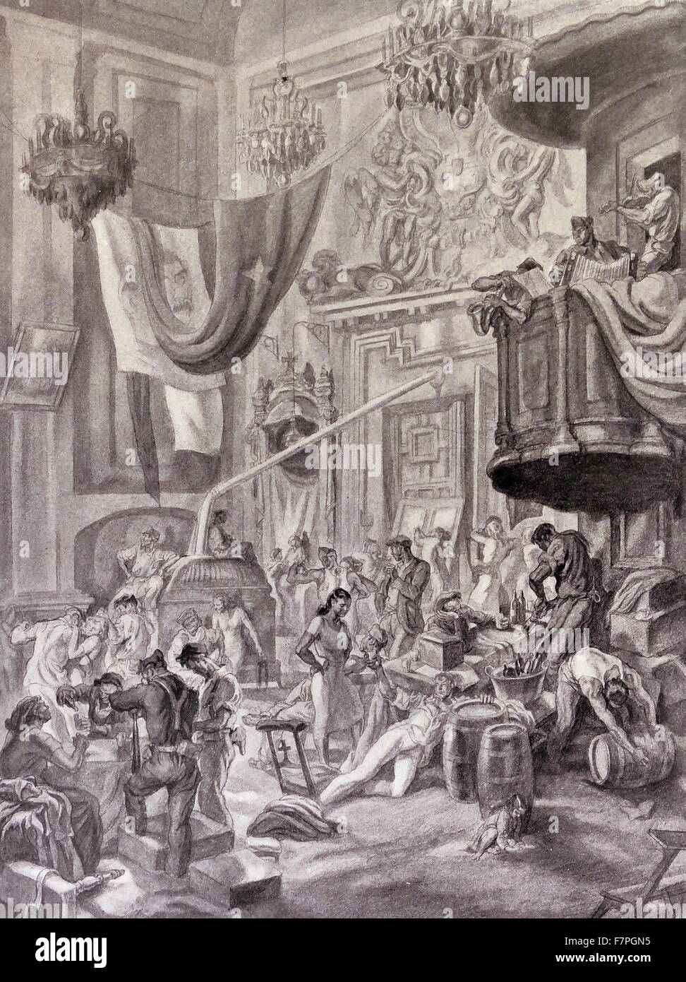 Model roman baths in bath hi-res stock photography and images - Alamy