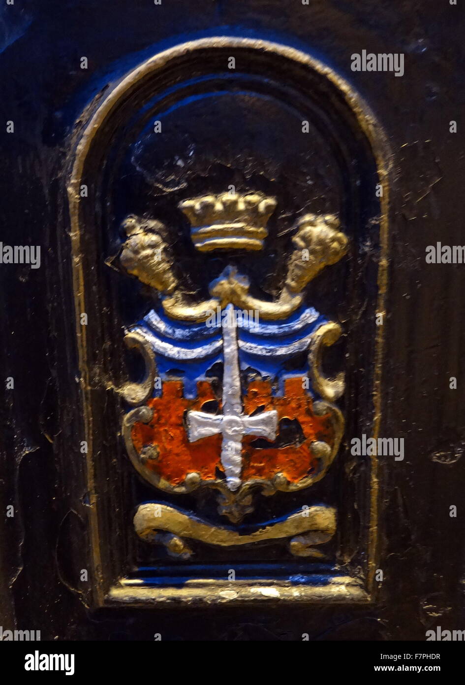 City Crest for Bath, England Stock Photo - Alamy
