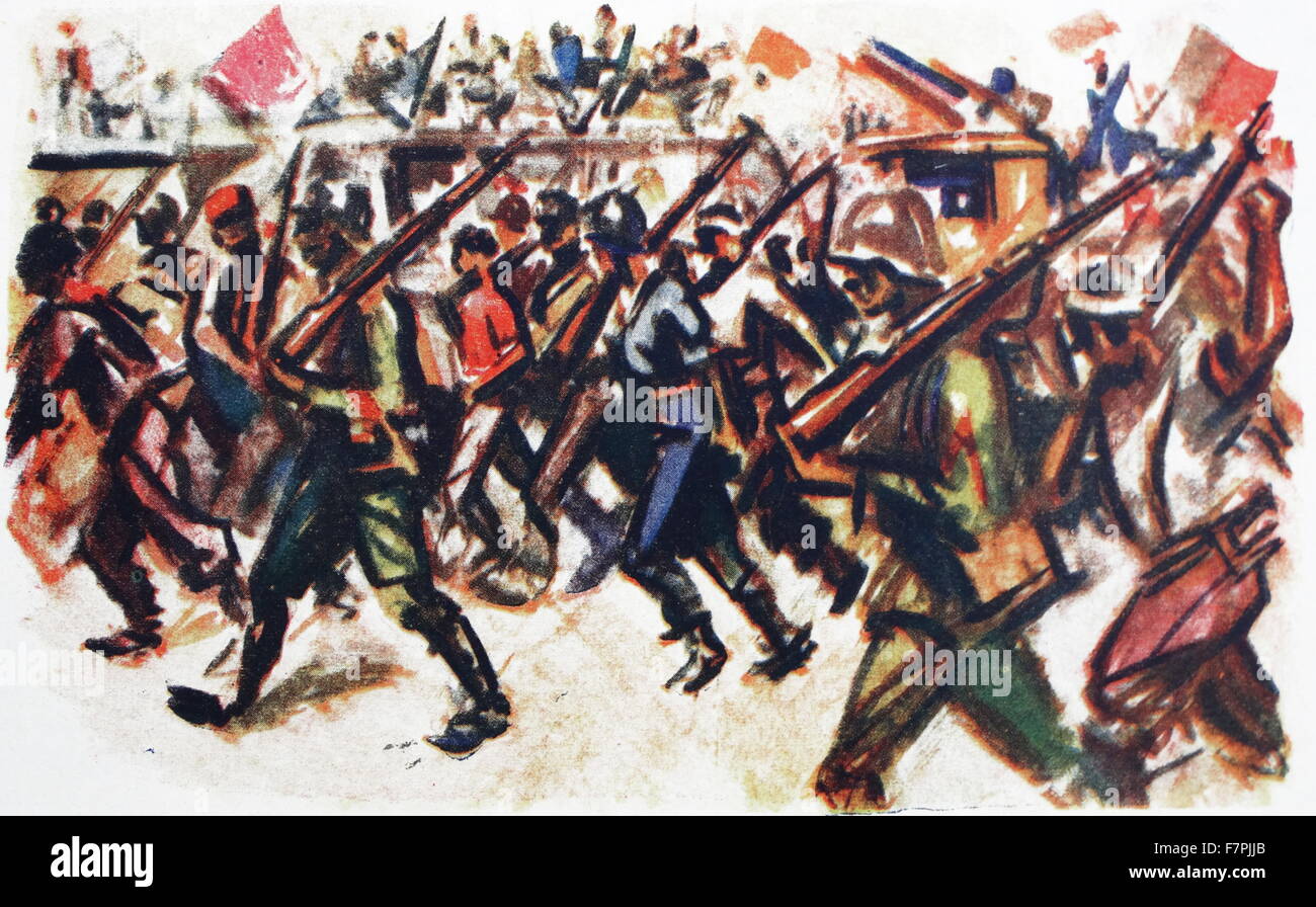 The spanish civil war communist history historical archive archival hi ...