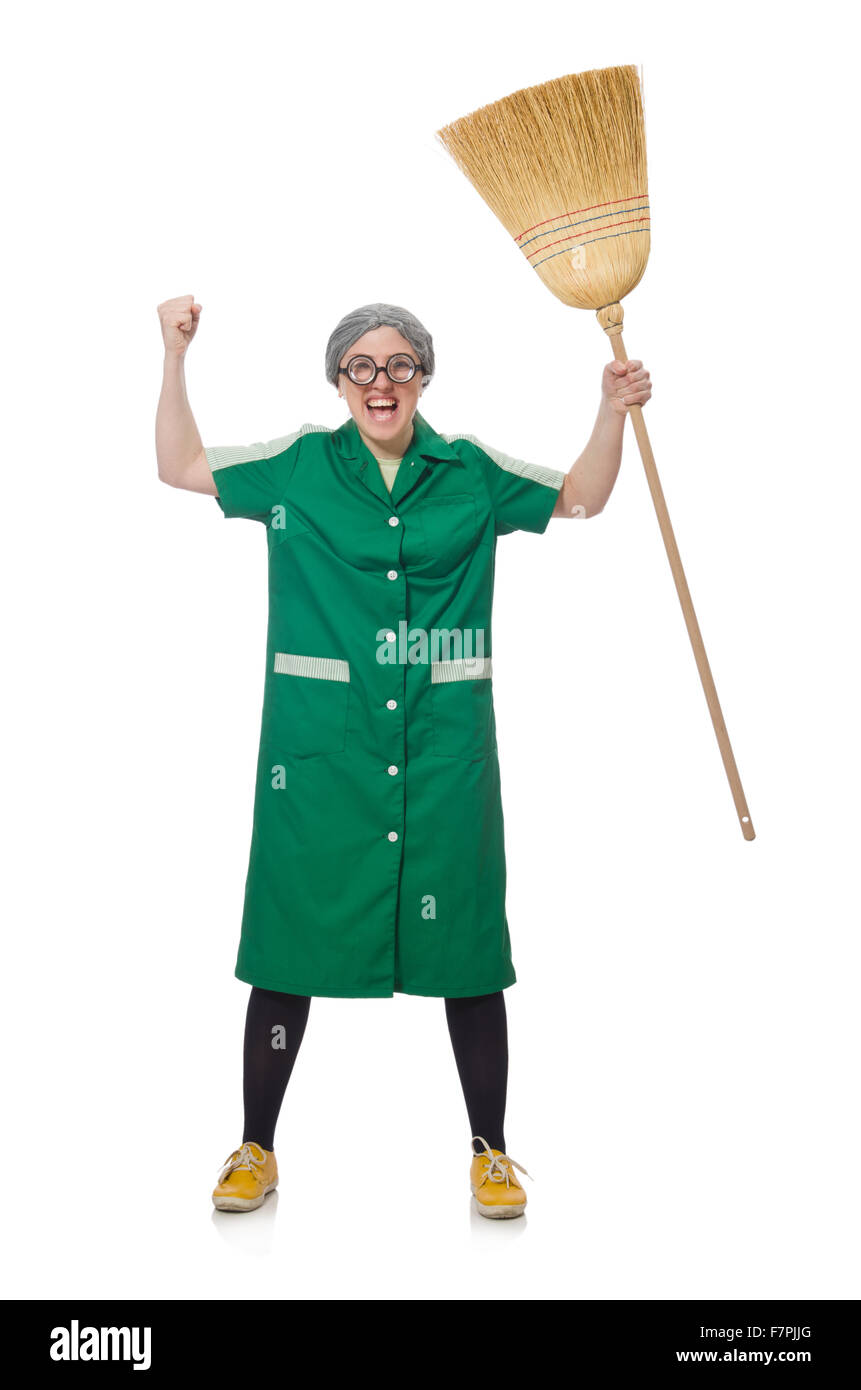 Old Woman Maid Uniform Cut Out Stock Images And Pictures Alamy